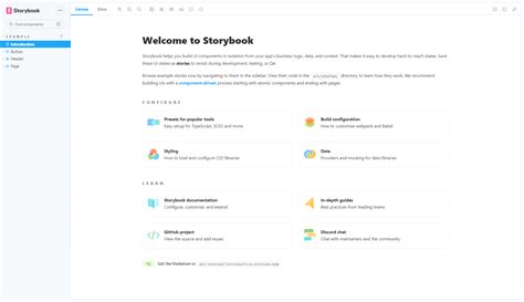 using storybook js with react and ag grid