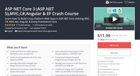 [free course udemy] asp net core 3 asp 5 mvc c