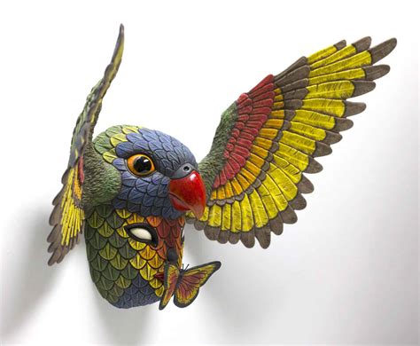 Artist Creates Human Bird Hybrid Sculptures That Reflect Social