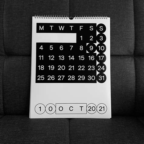 2021 Wall Calendar Behance