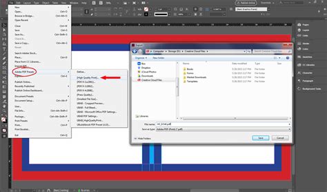 pdf output using adobe indesign