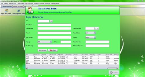 dowload sistem informasi bimbingan belajar java program