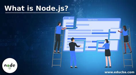 what is node js working and architecture with examples of