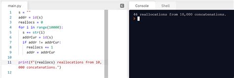 python strings are immutable but only sometimes austin z henley