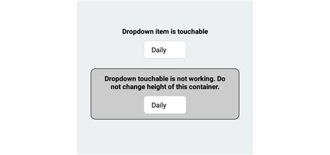 facebook react native overflow touchable is not working in android