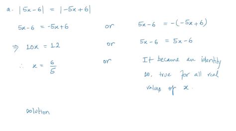 Solved An Equation Of The Form F X G X Is Given A Solve The