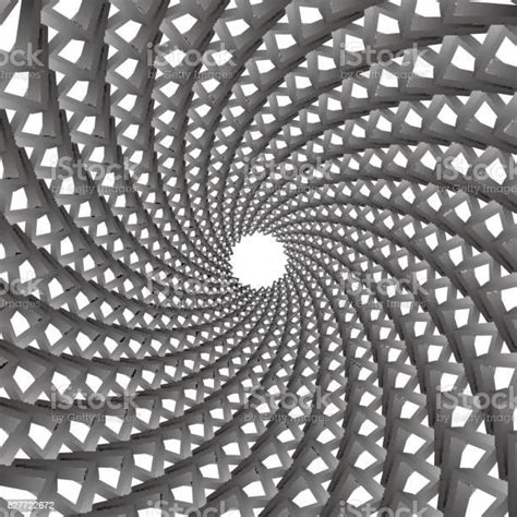 Background Pattern Black And White Spiral Pattern Round Centered