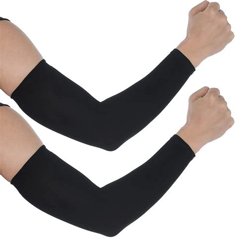 Breathable Quick Dry Uv Protection Running Arm Sleeves Basketball Elbow
