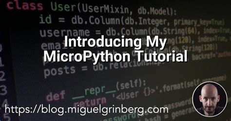 introducing my micropython tutorial