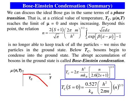Ppt Lecture 23 Degenerate Fermi Gas And Bose Einstein Condensation Ch
