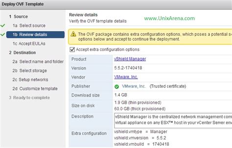 how to deploy and configure vmware vshield manager unixarena