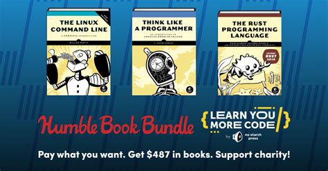 humble book bundle learn you more code by no starch press