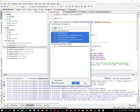 java classcastexception mainactivity cannot be cast to listener
