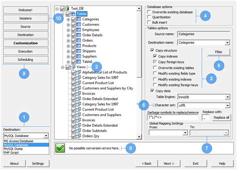 dbconvert for access and foxpro v3 4 5 mysql microsoft