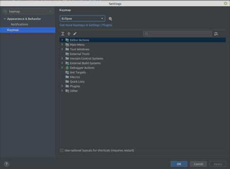 use eclipse shortcuts in intellij shootskill java