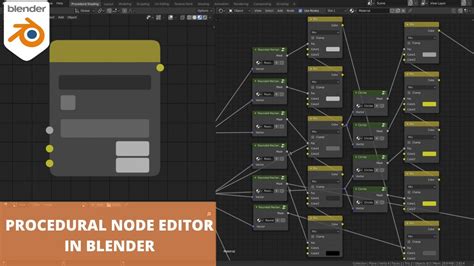 building procedural node editor using shader nodes blender 2 83 youtube
