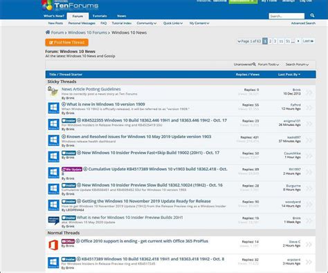 version and build numbers solved windows 10 forums