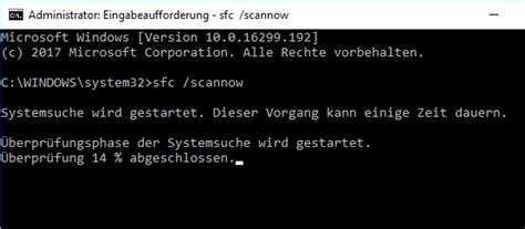 Reparieren Von Systemdateien Mit Dem Sfc Befehl Unter Windows 10
