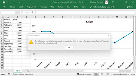 Protecting Excel Data In C And Vb Net