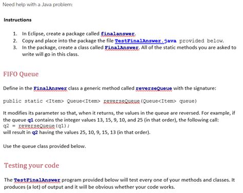 solved queue java import stdlib import java util iter