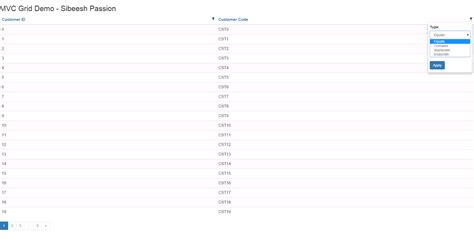 using mvc grid in mvc codeproject