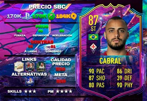Por Esto No Debes Hacer El Sbc Arthur Cabral Future Stars