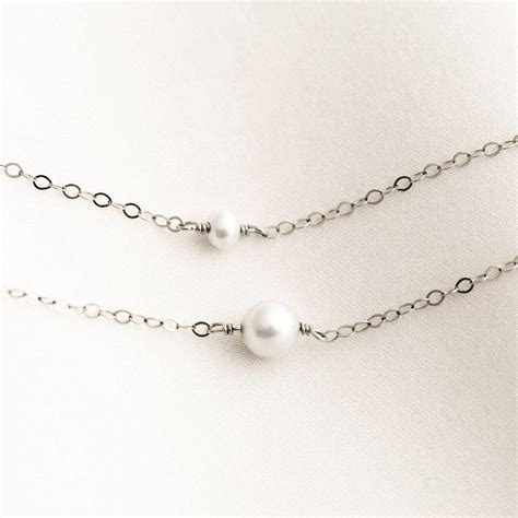 Freshwater Pearl Necklace Simple And Dainty