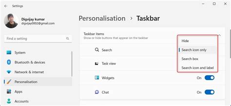 How To Enable Hidden Taskbar Search In Windows 11 Gadgets Tag