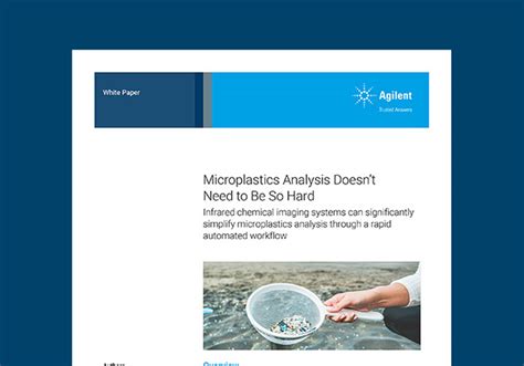Analysis Of Microplastics To Identify Plastic Type And Quantity