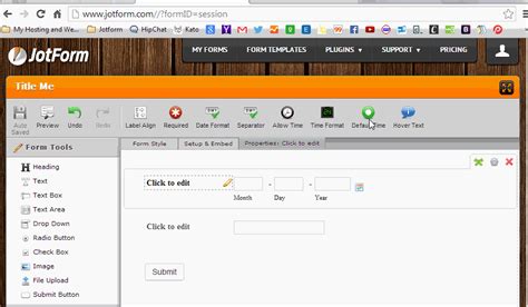 is it possible to leave a date field blank empty