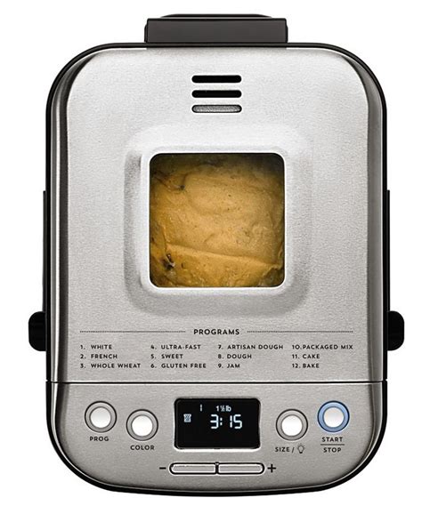 Cuisinart Cbk 110m Compact Automatic Bread Maker With 12 Programmable