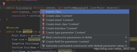 android移动端应用开发笔记： cannot resolve symbol context 错误 superstarimage