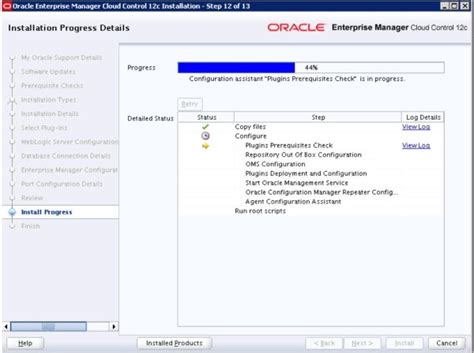 install oracle enterprise manager cloud control 12c dbaclass