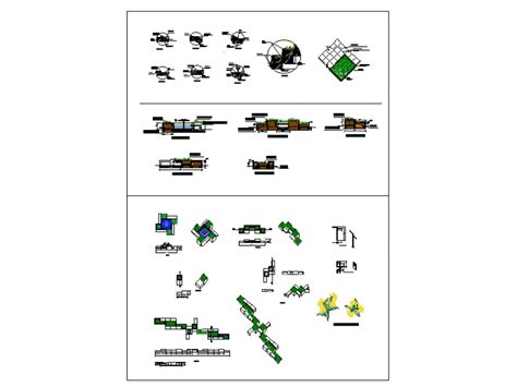 Mobiliario Urbano En Autocad Descargar Cad 1 8 Mb Bibliocad