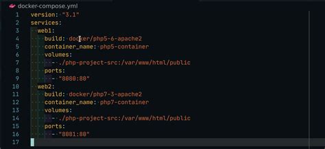 updating php 5 or any other apps with docker