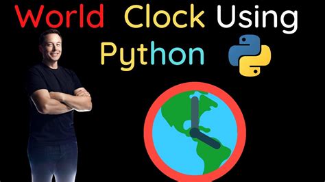 world clock using python youtube