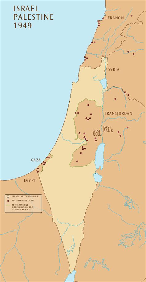 israel palestine 1949 israel after the 1948 war and the 1949