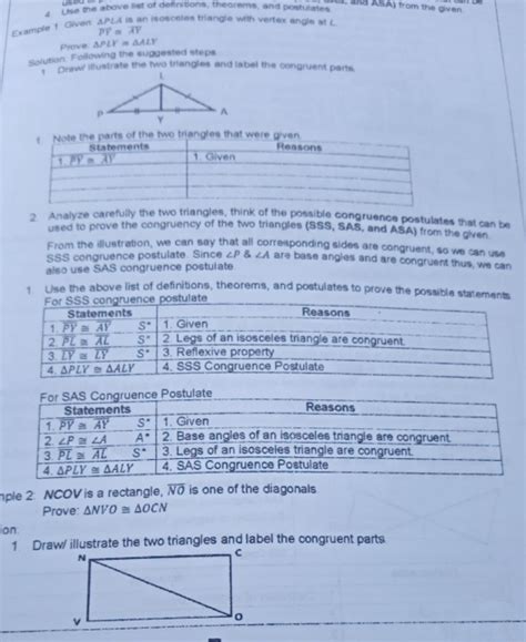 Solved A And Asa From The Given 2 Use The Above List Of De[algebra