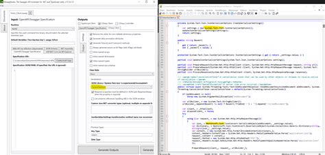 system text json sometimes generated a client with mixed references