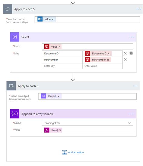 solved append to array variable action is not working power platform