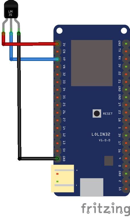 esp32 and lm35 temperature sensor arduino temperature sensor sensor