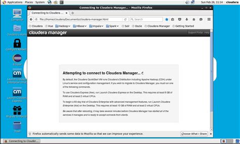 cannot connect to cloudera manager dezyre