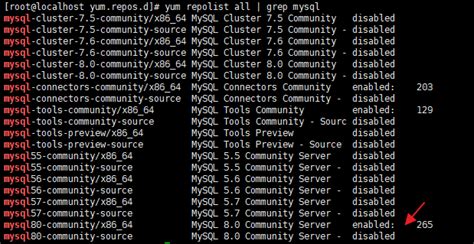 linux centos7 x中使用yum在线安装mysql8 x 码农小匠 博客园