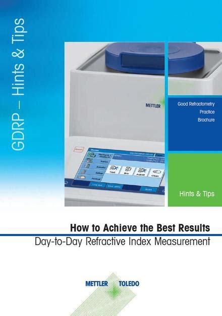 Refractive Index Measurement Guide How To Improve Refractive Index