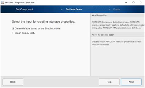 create autosar software component in simulink matlab and simulink