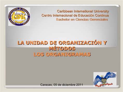 Organización Y Métodos