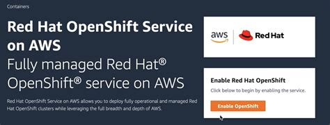 what s new with red hat openshift service on aws containers