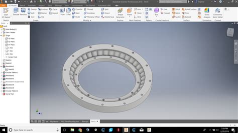 solved parametric crossed roller bearing problems autodesk community