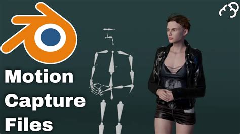how to use motion capture files blender tutorial youtube